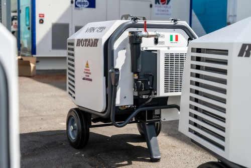 28 CFM Rotair Portable Air Compressor | Blue Diamond Machinery