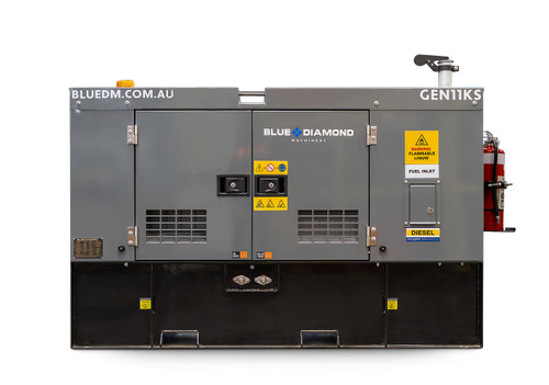 11kVA Silent Diesel Generator - Single Phase 240V | Bluedm