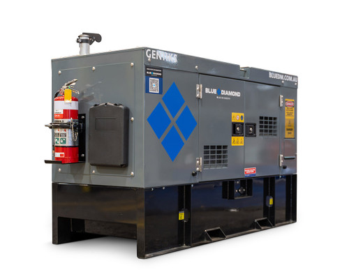 11kVA Silent Diesel Generator - Single Phase 240V | Bluedm