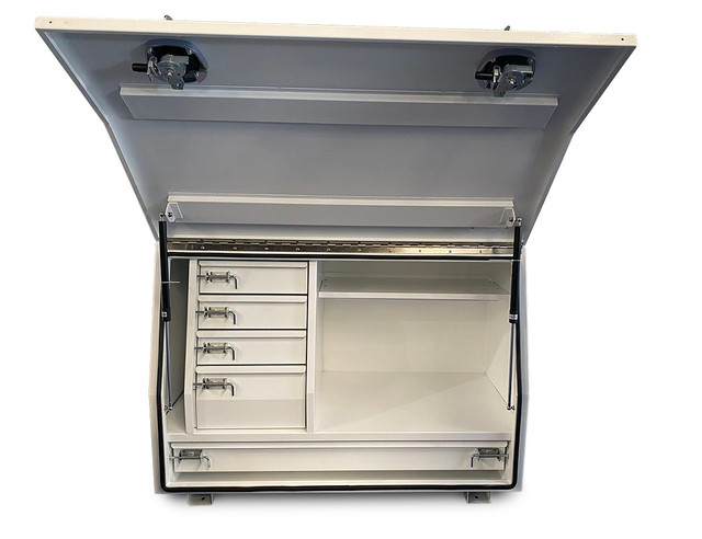 White Steel Tool Box Mine Series – W1200 | Blue Diamond Machinery