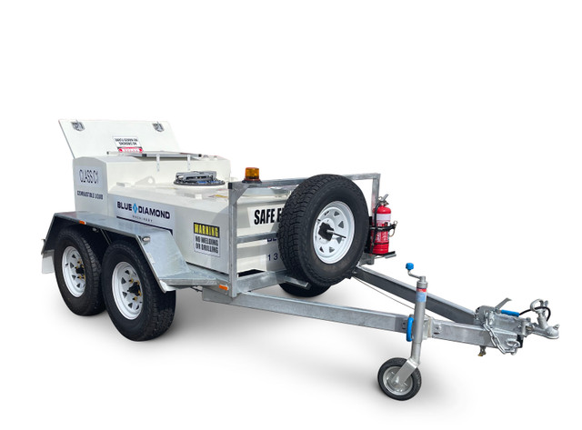 1000L Diesel Fuel Tank - Portable Self Bunded Trailer | Bluedm