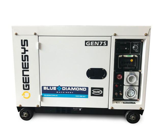 9KVA Portable Generator Petrol Long Range Tank | Blue Diamond