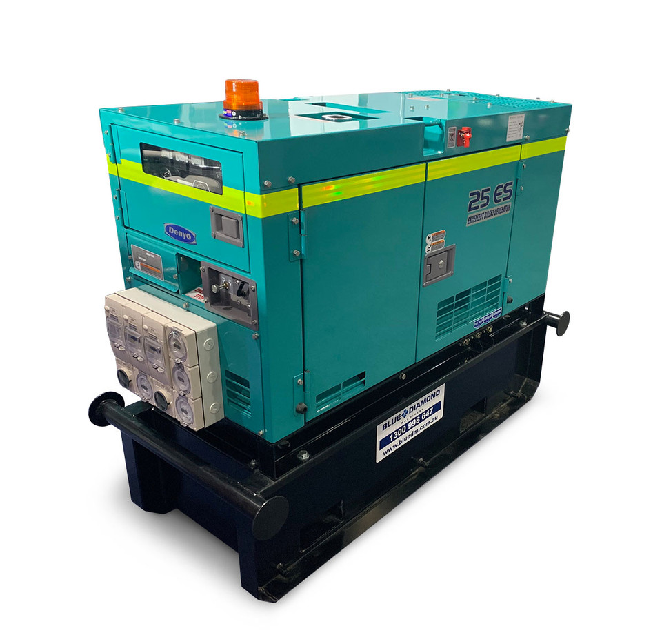 Denyo Diesel Generators - 6kVA to 1100kVA | Blue Diamond