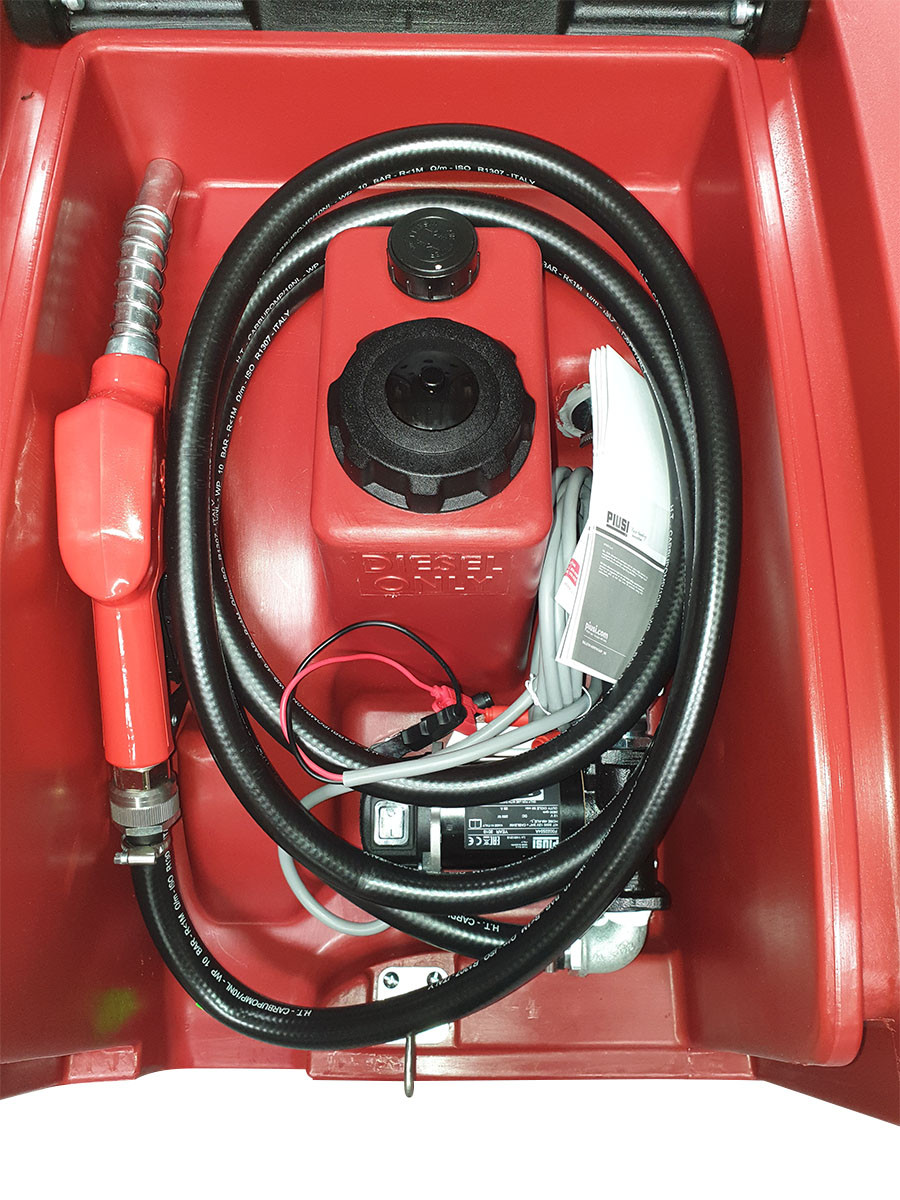 450L Diesel Fuel Poly Tank/Pump Kit | Blue Diamond Machinery