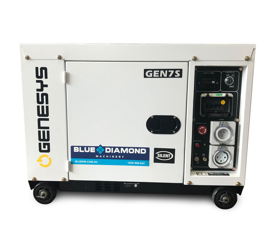 6kVA to 12kVA Portable Diesel Generators | Blue Diamond