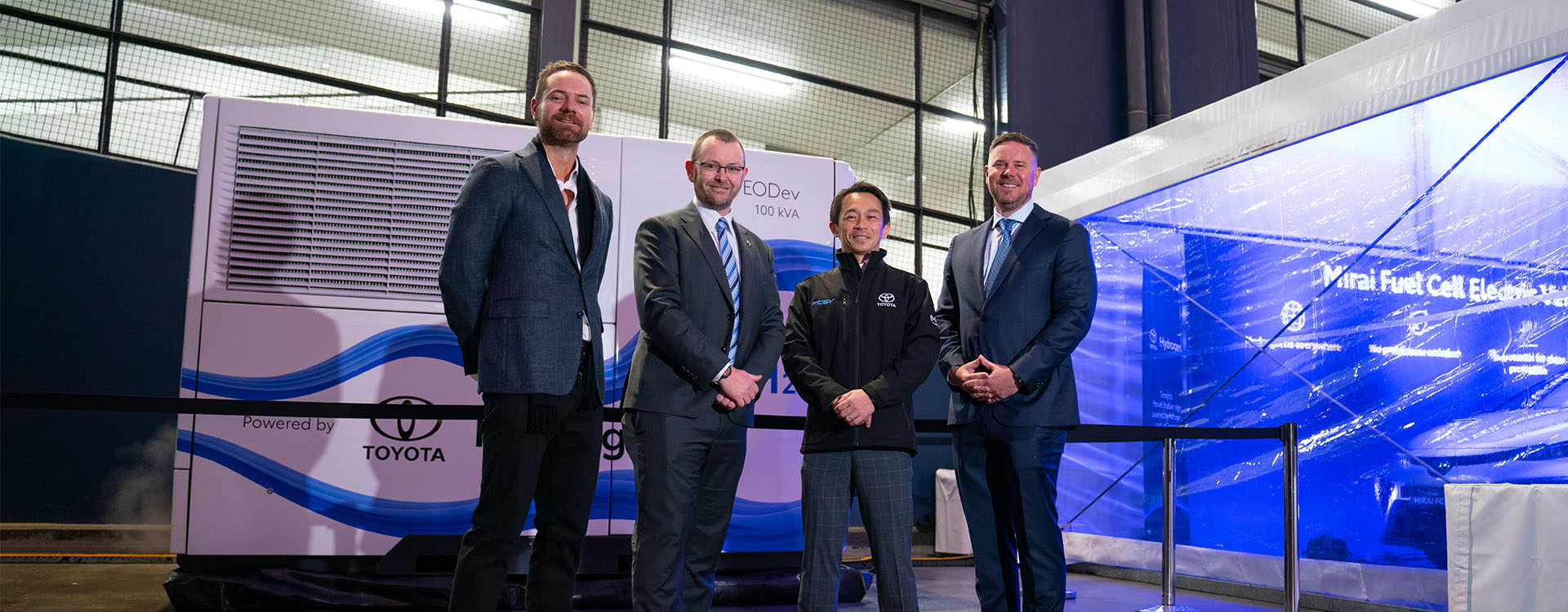 Blue Diamond Machinery: EODev GEH2 Lights Up Marvel Stadium - Blue Diamond