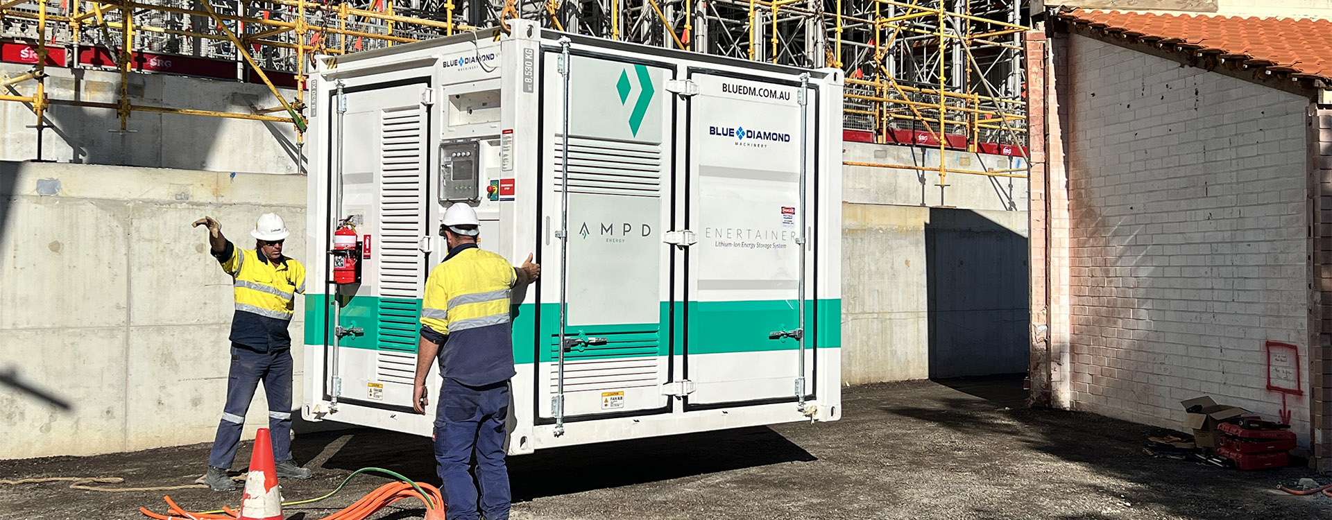 Blue Diamond electrifies ‘The Grove’ with lithium-ion battery - Blue ...