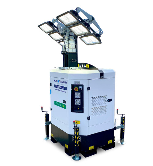 EnviroLED Mine Spec Cube LED Light Tower | Bluedm