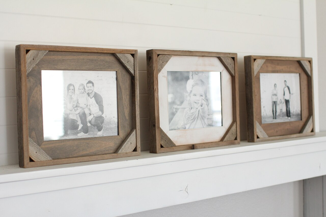 Cornerblock Frame - Frontier Series - MyBarnwoodFrames.com