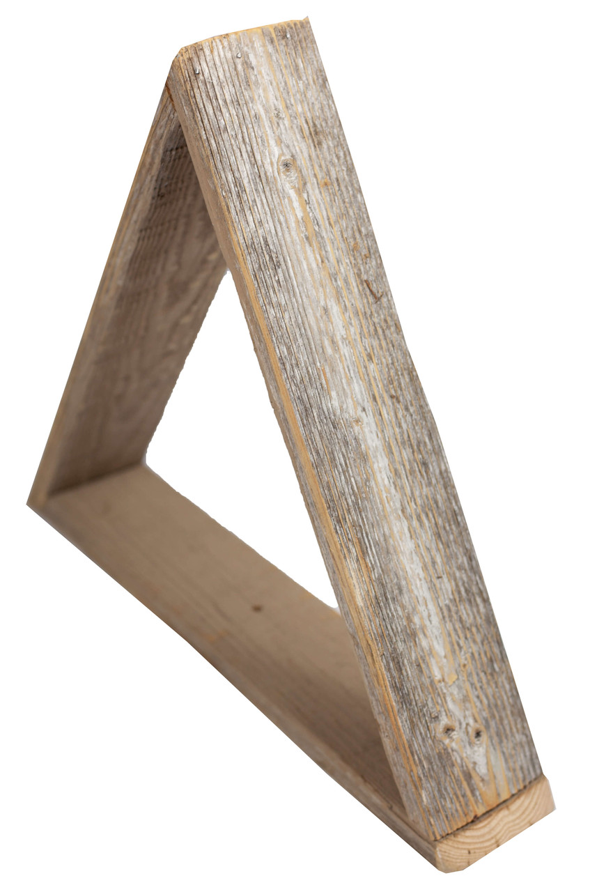 Barnwood Decorative Triangle - My Barnwood Frames