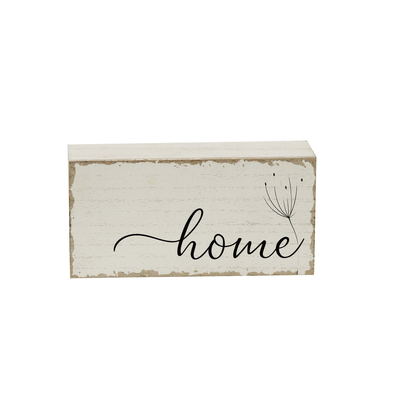 Wood Tabletap Sign "Home" 10 inch - MyBarnwoodFrames.com