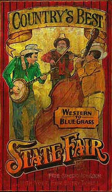 Vintage County Fair Poster