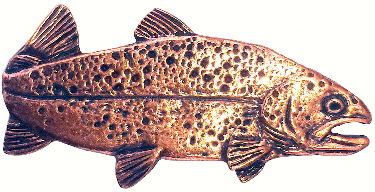 Home Decor - Hardware - Knobs - Fish - MyBarnwoodFrames.com