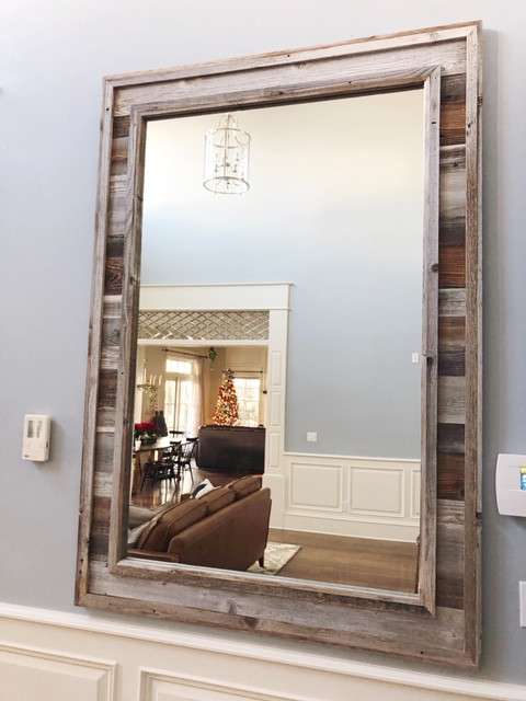 Colorado Mirror with Alder Inset | Rustic Vanity Mirrors | Free Shipping