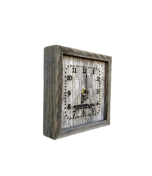 Personalized Barnwood Clock | Custom Clock Gift