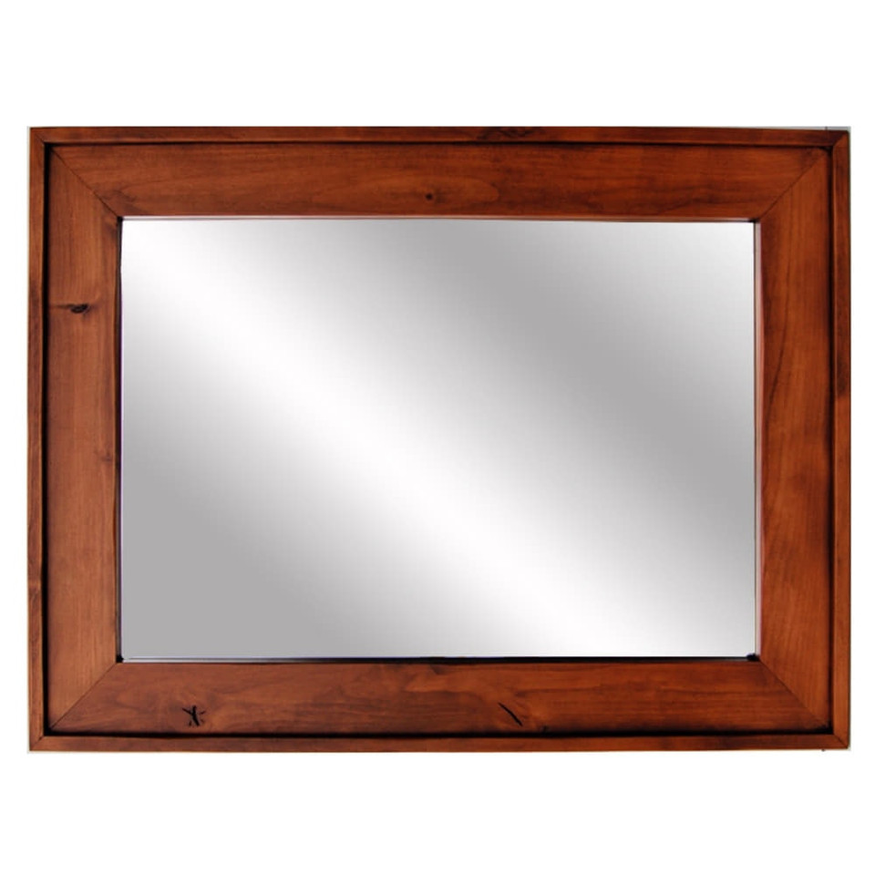 Wood Framed Mirrors | Rust & Natural Styles