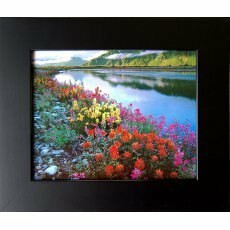 Black Picture Frames | 8x10 Basic Black Wood Frame - Hardwood