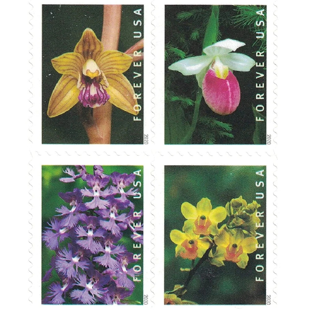 Wild Orchids 2020 - Booklets of 100 stamps