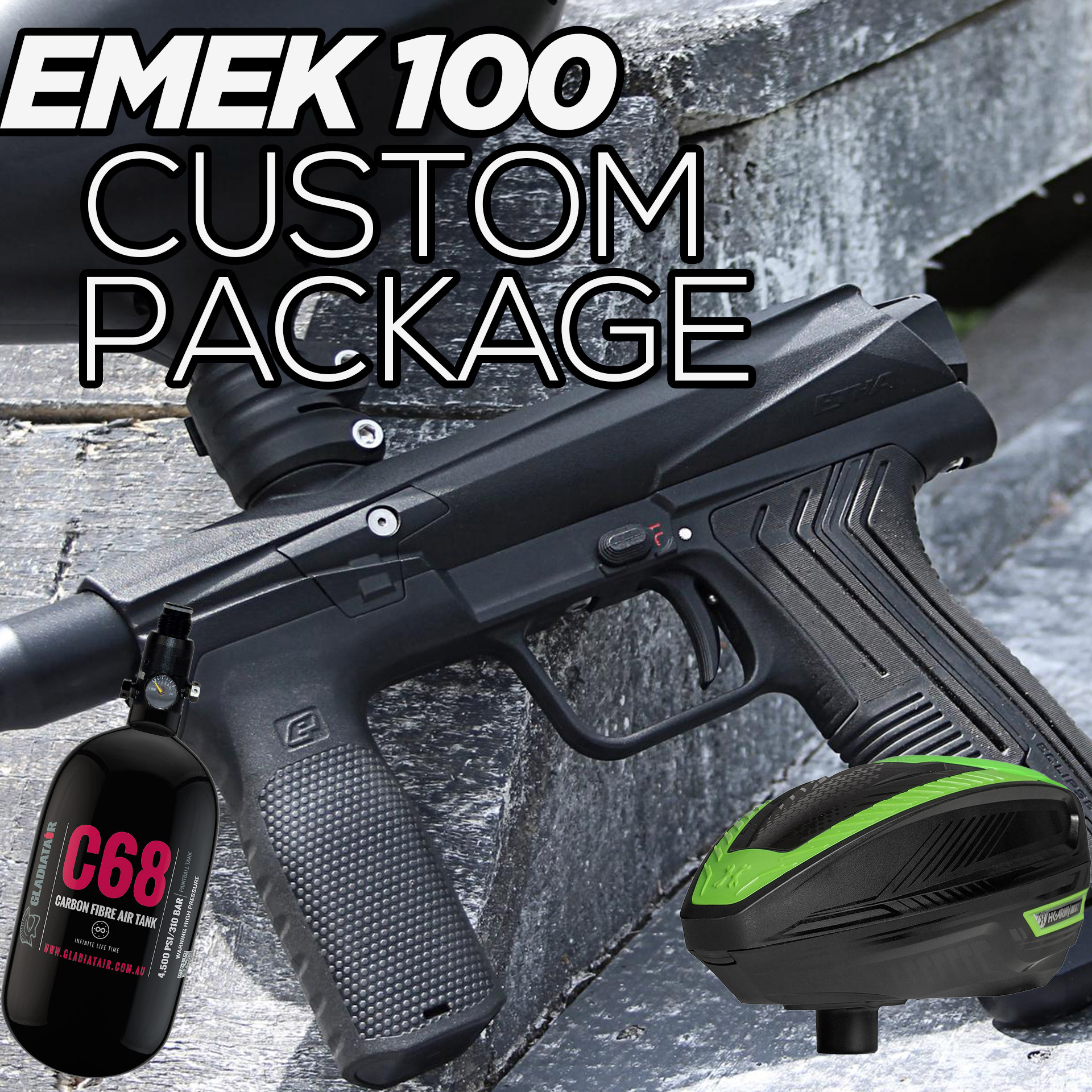Eclipse EMEK - Custom Package - Paintballshop.com