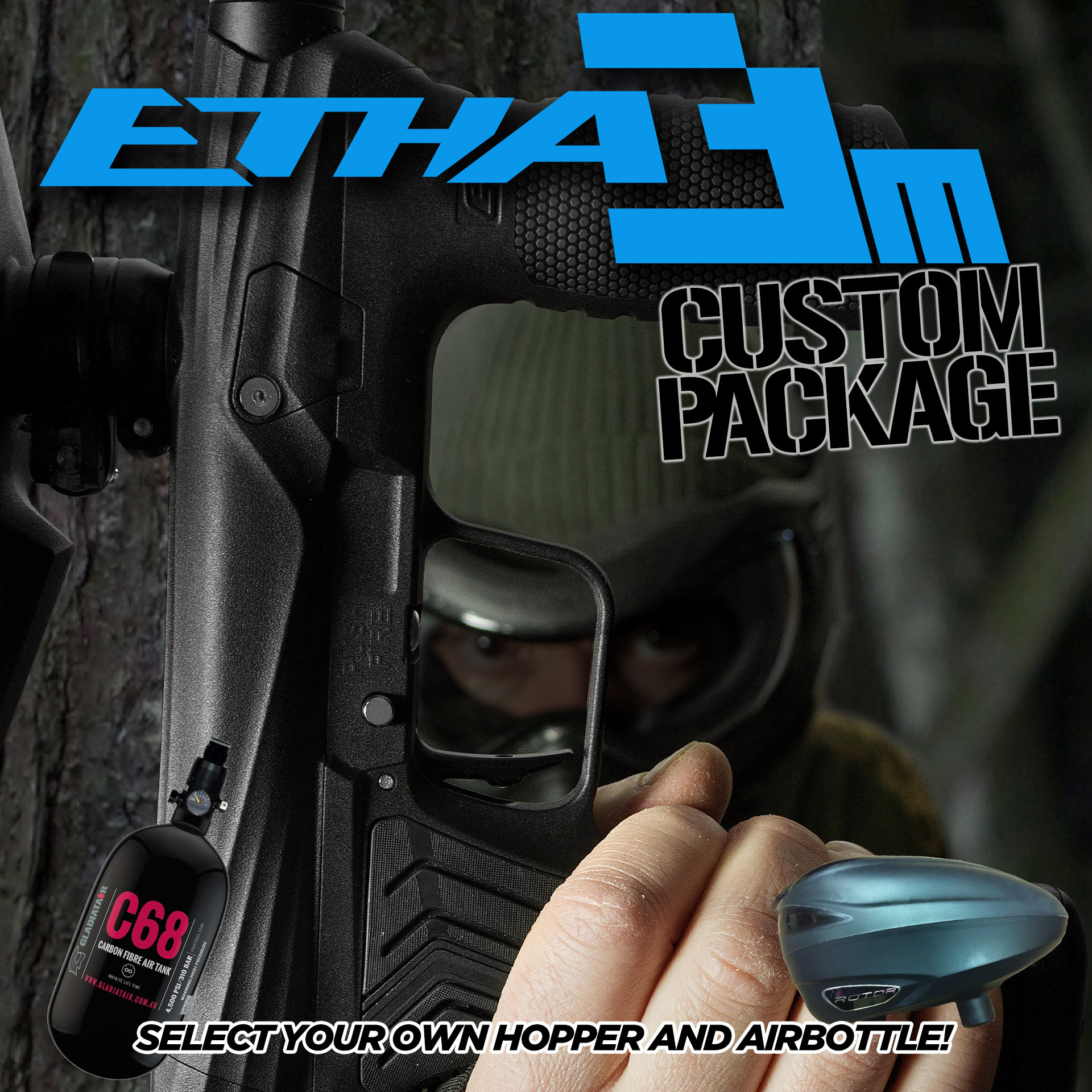 Eclipse - Etha 3M - Custom Package - Paintballshop.com