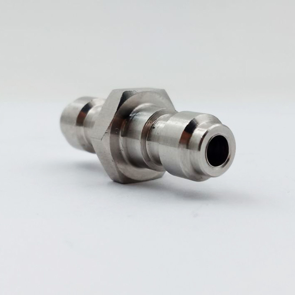 Quick Disconnect - Stainless - Male/Male Joiner - Paintballshop.com