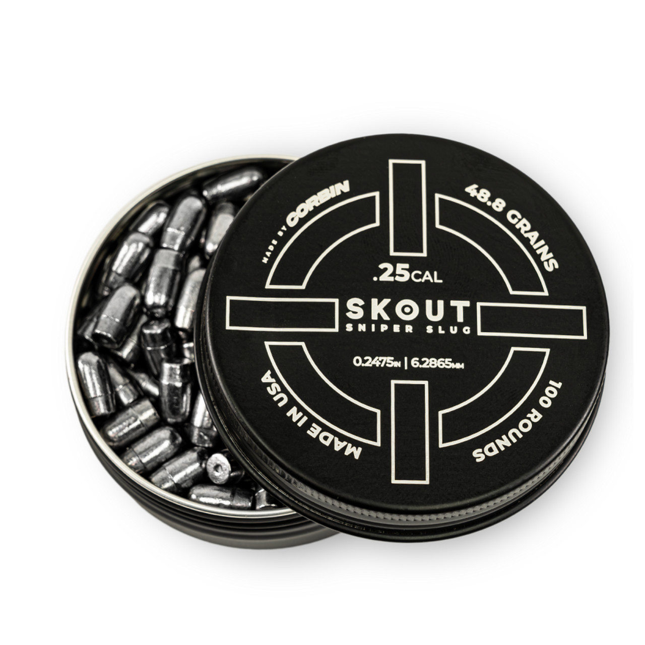 Skout - Sniper Slugs - .25 Cal - 100 Count - 48.8gr - Paintballshop.com