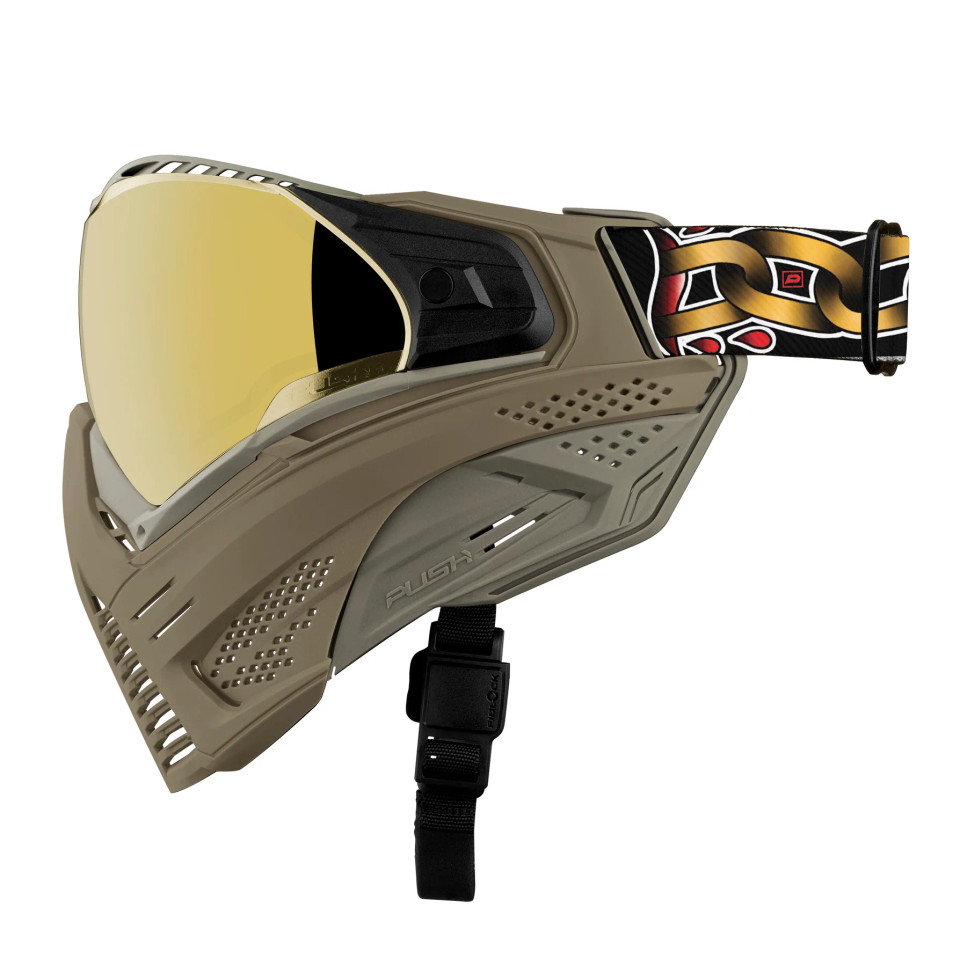 Push - Unite Goggle - Tan Chained - Paintballshop.com