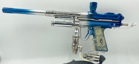 Dye - Ultralight Mini Cocker - Blue/Silver/Blue Fade - Paintballshop.com