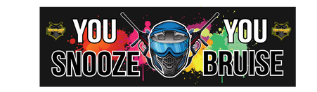 Paintballshop - You Snooze - Bumper Sticker - Paintballshop.com