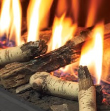 Signature Birch Log Set - 50-4294, United States, Warrensburg,NY,Cozy ...