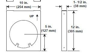 Direct Vent Pipe Horizontal Pipe Support - DVP-HVS, United States ...