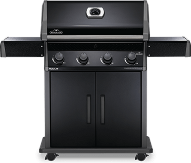 Rogue 525 Gas Grill - Black with Cast Iron Grids, United States ...