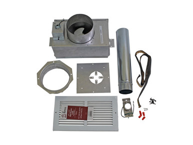 Heat Distribution Kit (includes fan, grille cover, fireplace adaptor ...