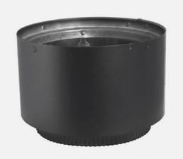 Black Double-Wall Adapter Section