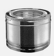 6 Inch Length Galvanized Triple Wall Pipe