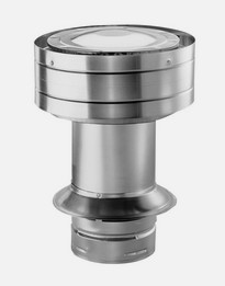 4 Inches x 6-5/8 Inches Inner Diameter Galvanized Extended Vertical ...