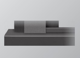 Painted Black 2 Inch Hearth Riser