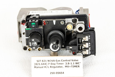 SIT Gas Valve NG with Manual Hi/Low MV 7 Day Timer - 250-05654