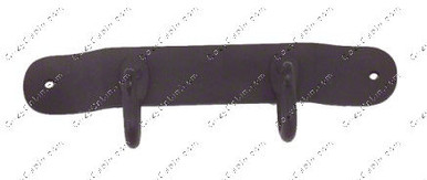 Two Hook Hanging Bracket - Black Wrought Iron - BRA-2, United States ...
