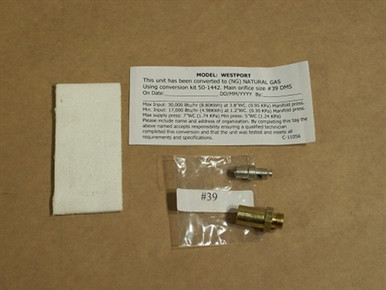 Conversion Kit Convertible - NG (50-1442)