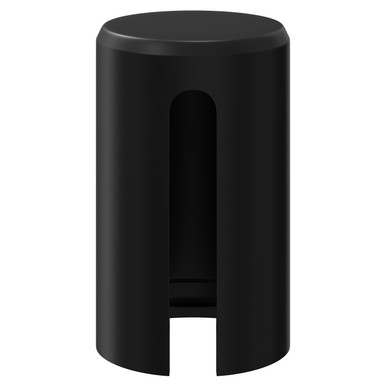 Alves Matt Black 25mm Electric Heating Element Cover