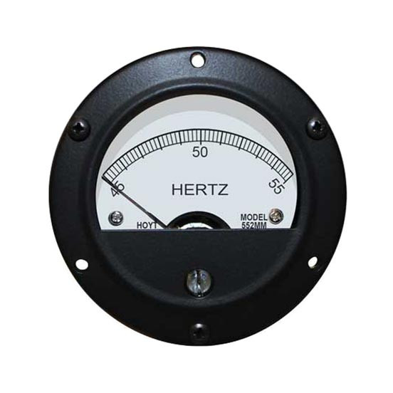 552MM 2.5'' AC Frequency Meter | Hoyt Meter