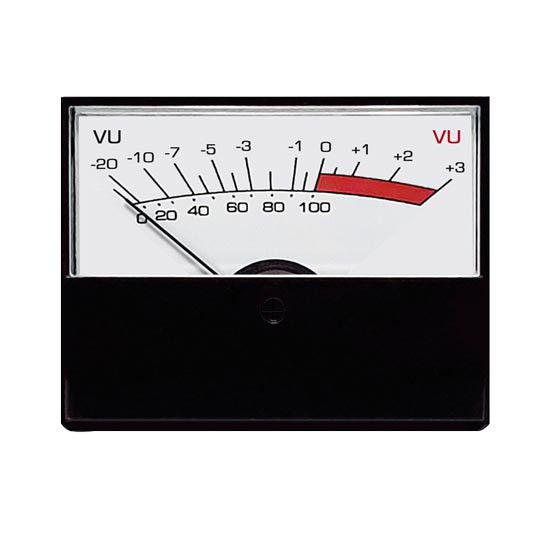 HST-75VU - 2.5" Analog VU Meter | Hoyt Meter