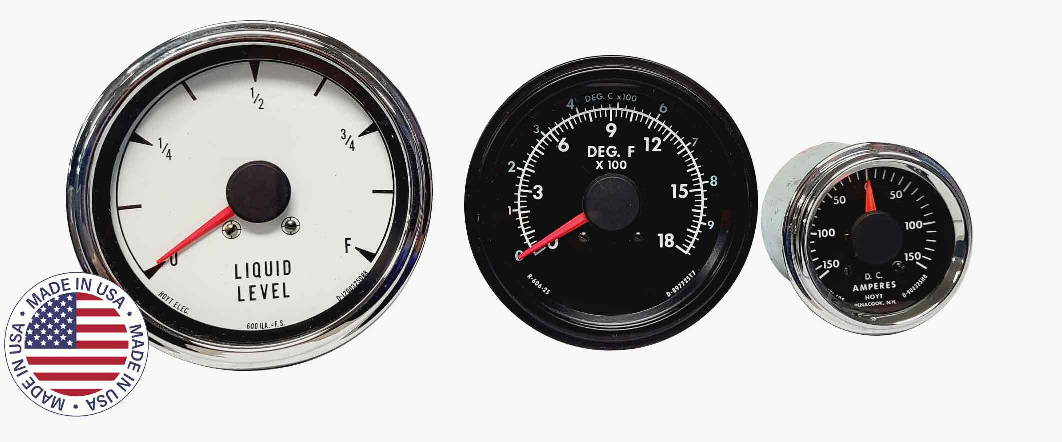 250 Degree Series Analog Panel Meters | Hoyt Meter