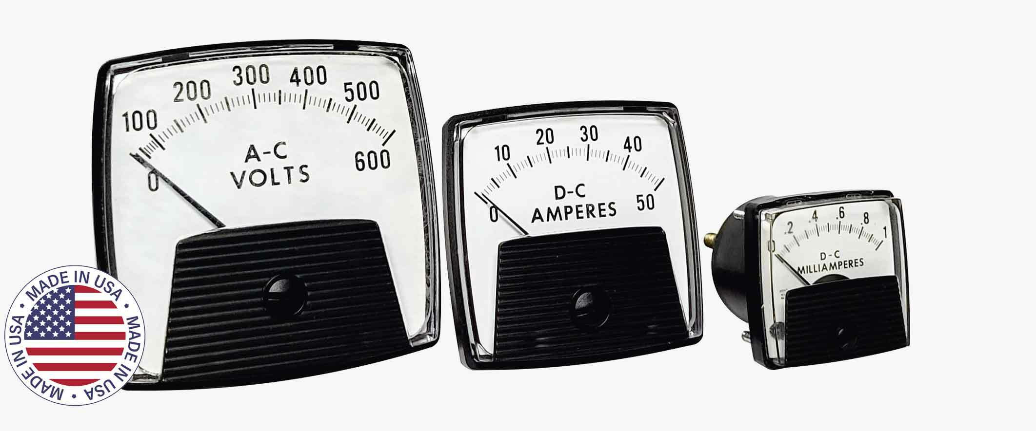 Analog Panel Meters 5000 Series | Hoyt Meter