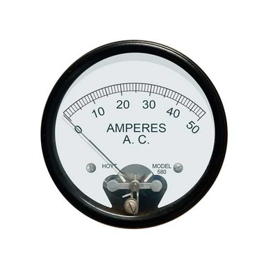 580 3.5" Analog Panel AC Ammeter | Hoyt Meter