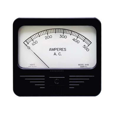 648 4.5" Analog Panel AC Ammeter | Hoyt Meter
