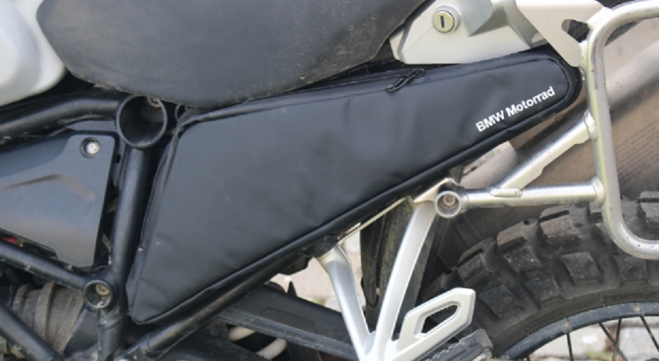 Sold - BMW R1200 Frame pockets/frame bags | Adventure Rider