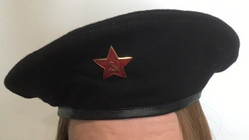 Russian Military Beret Black - Frontier Outfitters