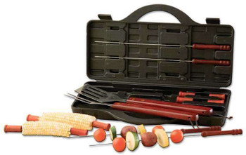 Chefmaster 15-Piece Stainless Steel Barbeque Set - Frontier Outfitters